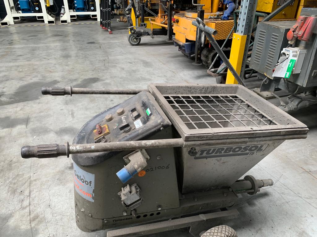 Turbosol T5 wet gunning machine - VTG